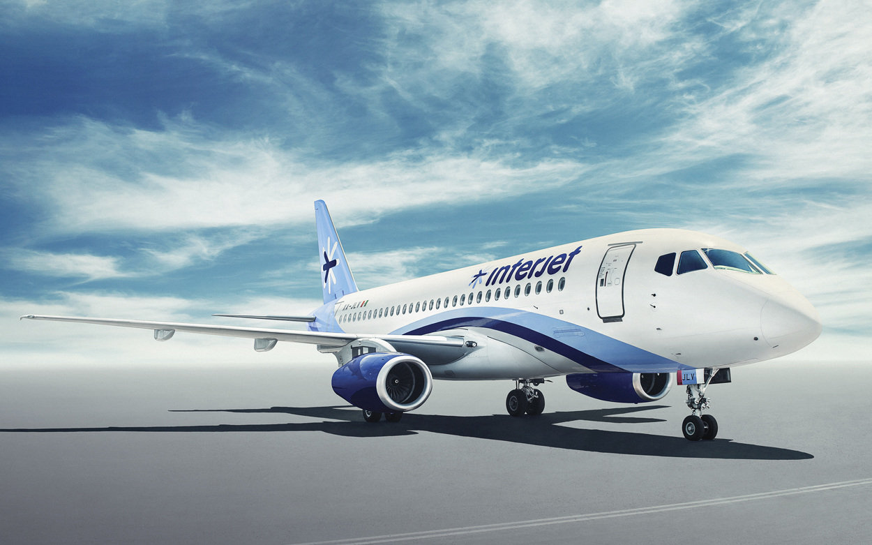 Alzan el vuelo los 11 Superjet de Interjet - Nitu - Noticias de la ...